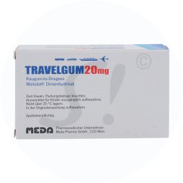 Travelgum 20 mg 10 Stk.
