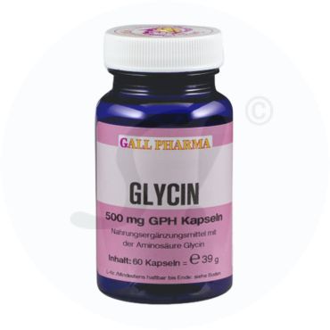 Gall Pharma Glycin Kapseln 500mg 180 Stk.